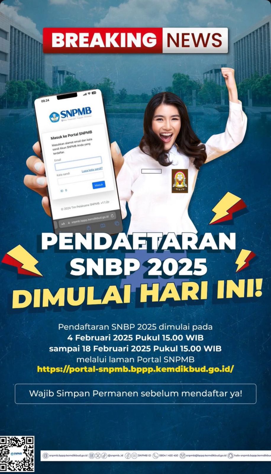 Penerimaan Mahasiswa Baru Jalur SNPMB Tahun 2025 - Program Studi DIII Teknik Listrik